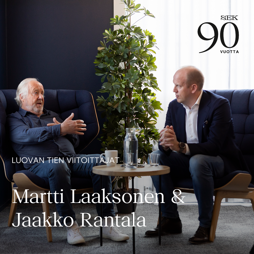Luovan tien viitoittajat: Martti Laaksonen ja Jaakko Rantala